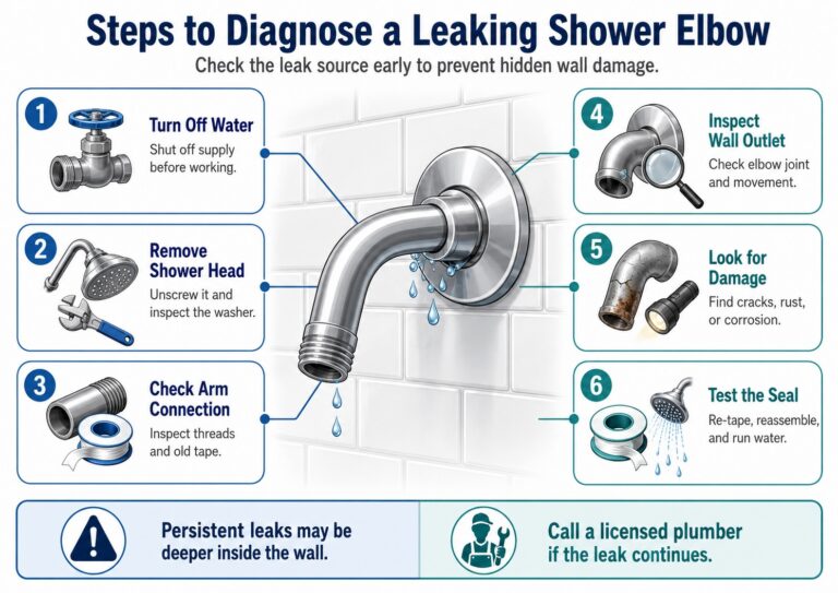 How to Fix a Leaking Shower Elbow | Sydney Guide